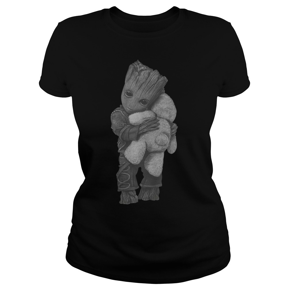 Guardians Of The Galaxy Groot Hug Teddy Bear Shirt, hoodie, sweater ...