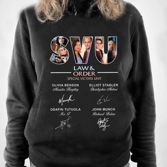 Hot Special victims unit SVU Law & Rrder signature shirt, hoodie ...