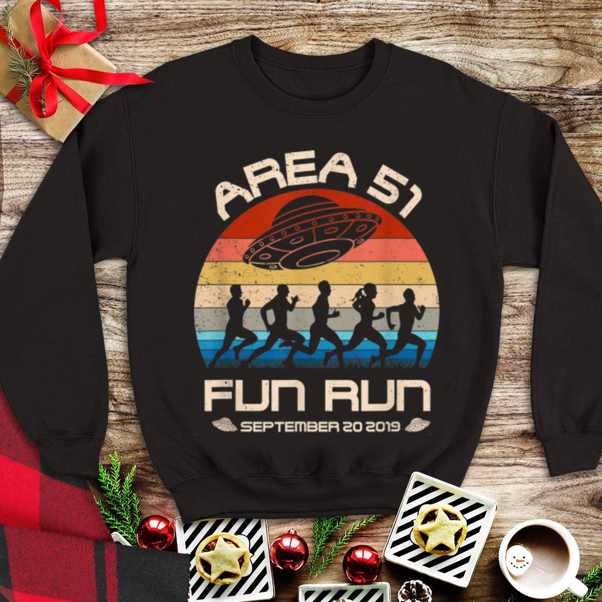 Official Area 51 Fun Run September 20 20149 Vintage UFO shirt, hoodie ...