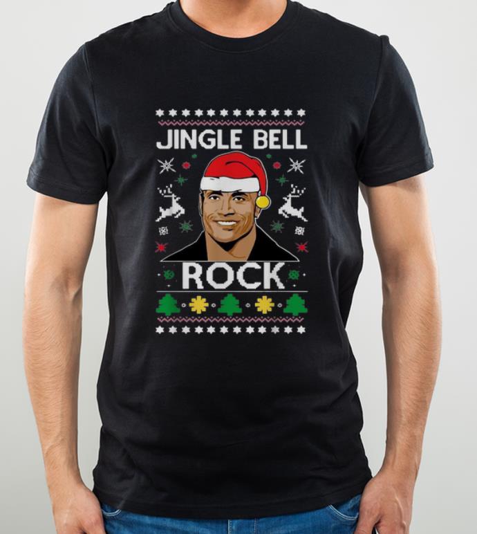 Hot Dwayne Johnson Santa Jingle Bell Rock Ugly Christmas shirt, hoodie ...
