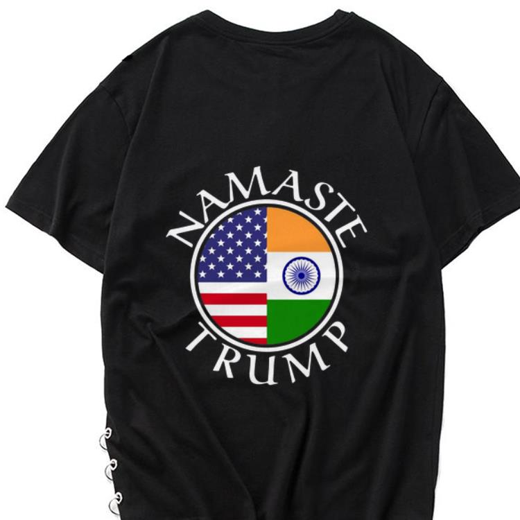 Official Namaste American Flag And Flag Of India shirt, hoodie, sweater ...