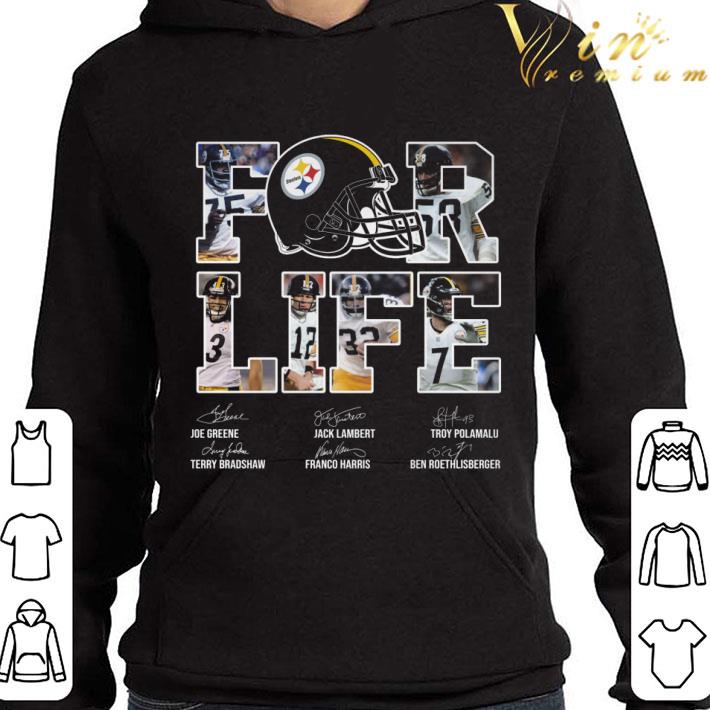 Pittsburgh Steelers For Life Signatures shirt, hoodie, sweater ...