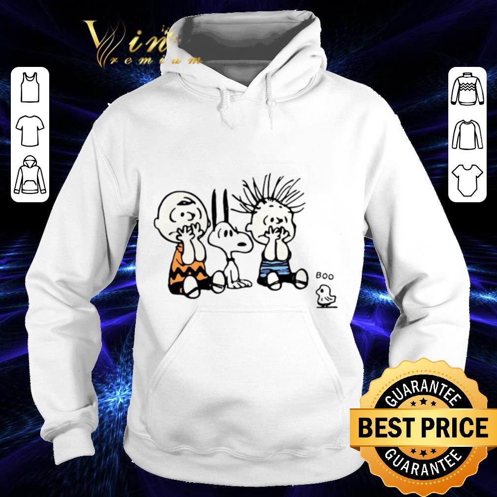Peanuts Snoopy Charlie Brown Linus And Woodstock Boo shirt hoodie ...