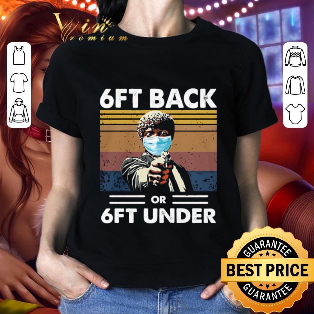 Vintage Samuel L Jackson Pulp Fiction Mask 6ft Back Or 6ft Under ...