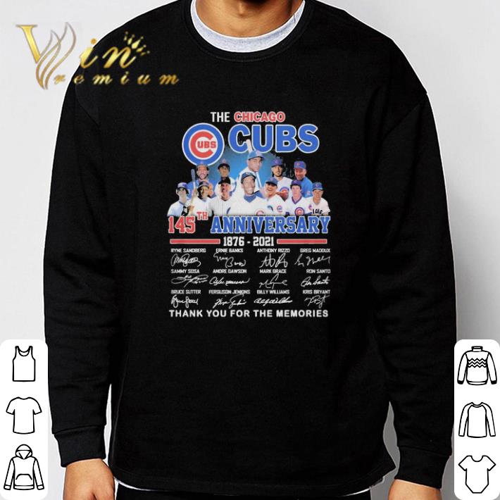 The Chicago Cubs 145th Anniversary 1876 2021 Signatures Ryne Sandberg ...
