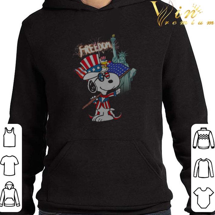 Snoopy Flag Day Freedom shirt hoodie, sweatshirt, longsleeve tee