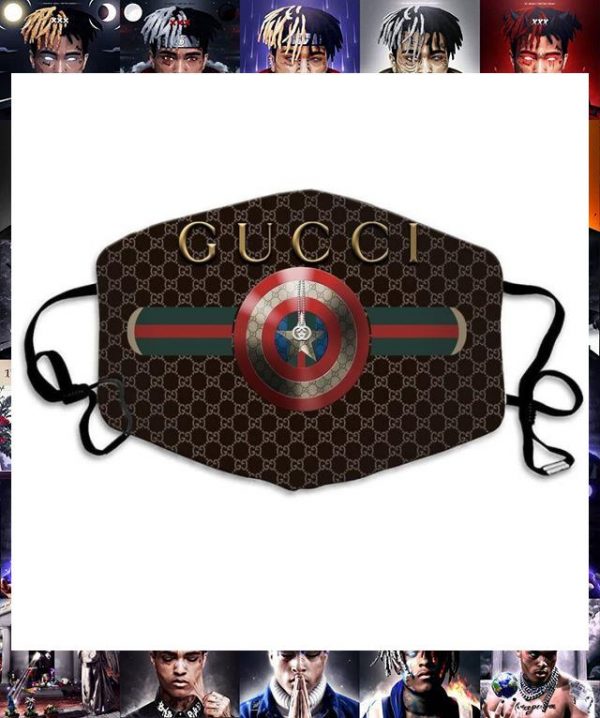 Captain America Gucci face mask, hoodie, sweater, longsleeve t-shirt