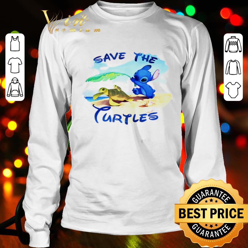 Disney Stitch Save The Turtles Sea Beach shirt hoodie, sweatshirt ...