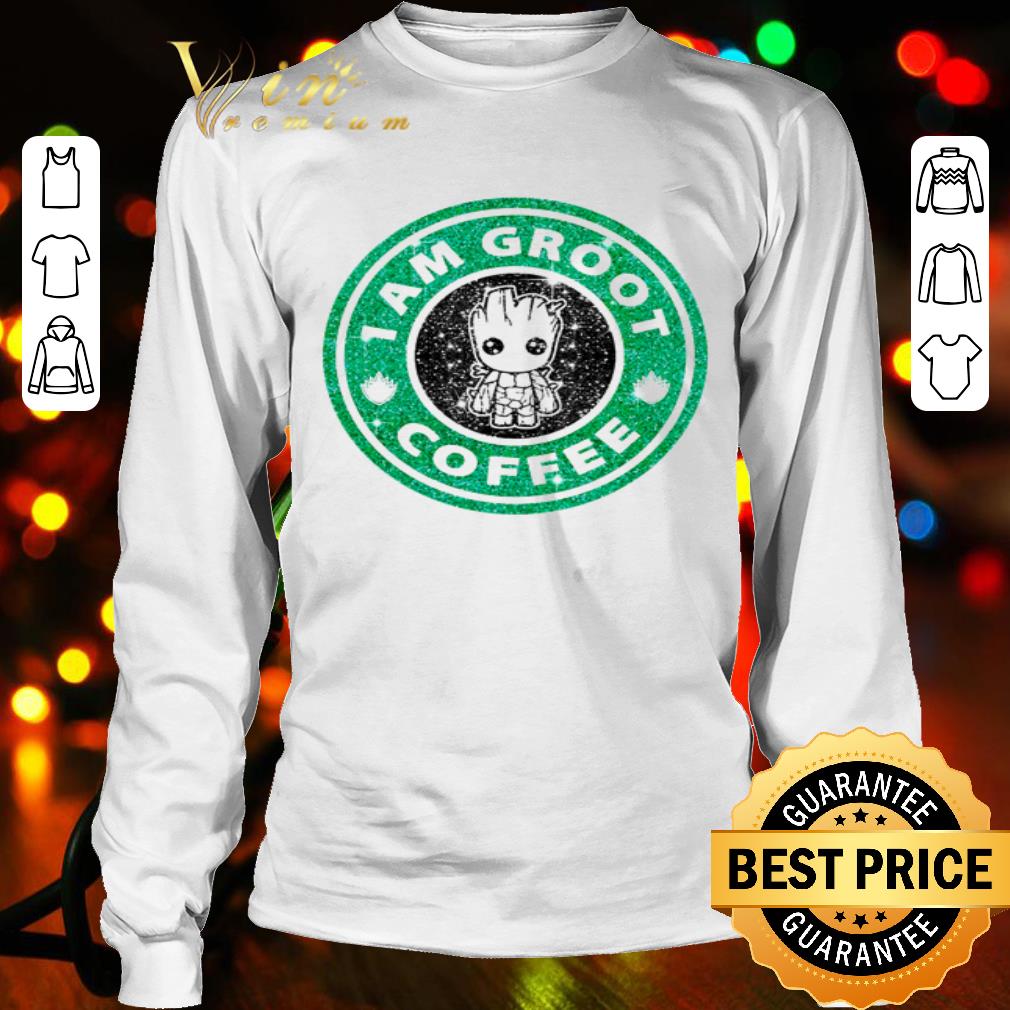 Baby Groot I am Groot Coffee Starbucks Logo shirt hoodie, sweatshirt ...