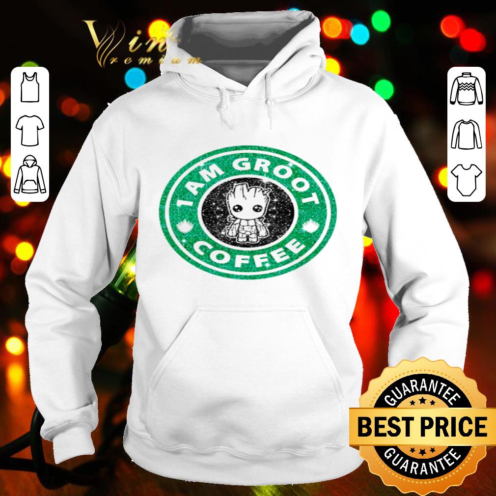 Baby Groot I am Groot Coffee Starbucks Logo shirt hoodie, sweatshirt ...