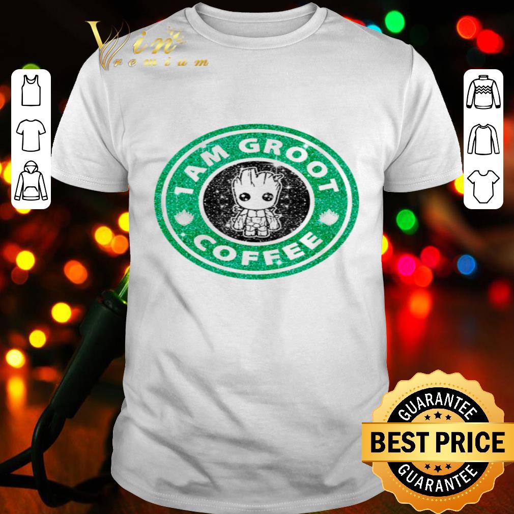 Baby Groot I am Groot Coffee Starbucks Logo shirt hoodie, sweatshirt ...