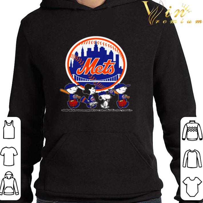The Peanuts Snoopy Charlie Brown and Friends New York Mets shirt hoodie ...
