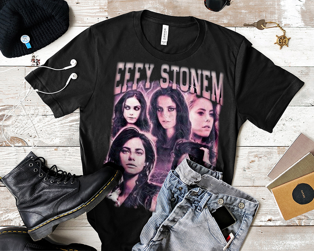 Effy Stonem Shirt, Effy Stonem Printed Graphic Tee, Effy Stonem Kaya ...