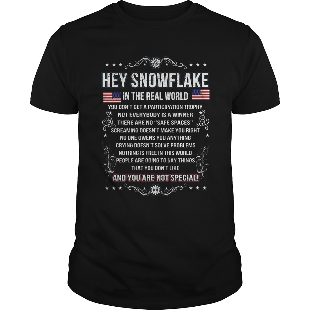 Hey Snowflake In The Real World You Don't Get A Participation Trophy ...