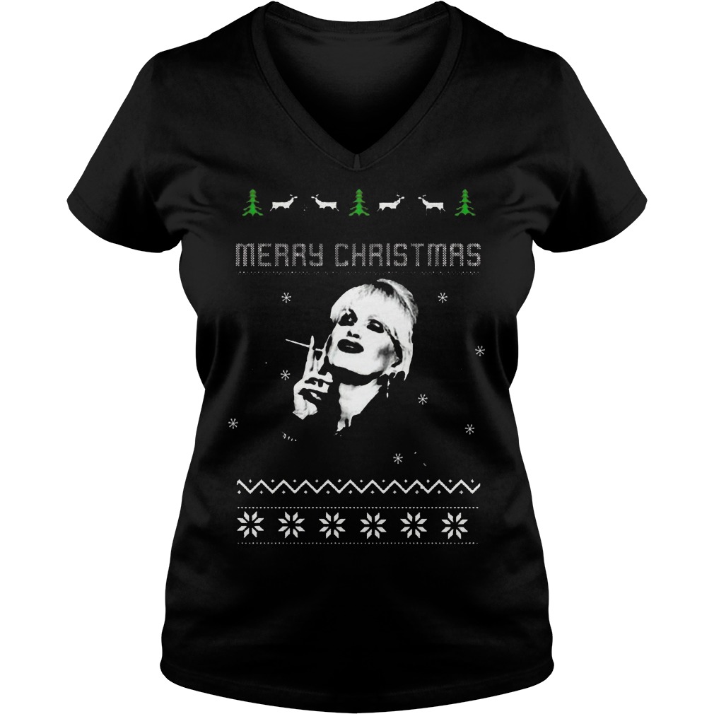 Patsy Stone Merry Christmas Sweater, Hoodie, Longsleeve T-Shirt - Kutee ...