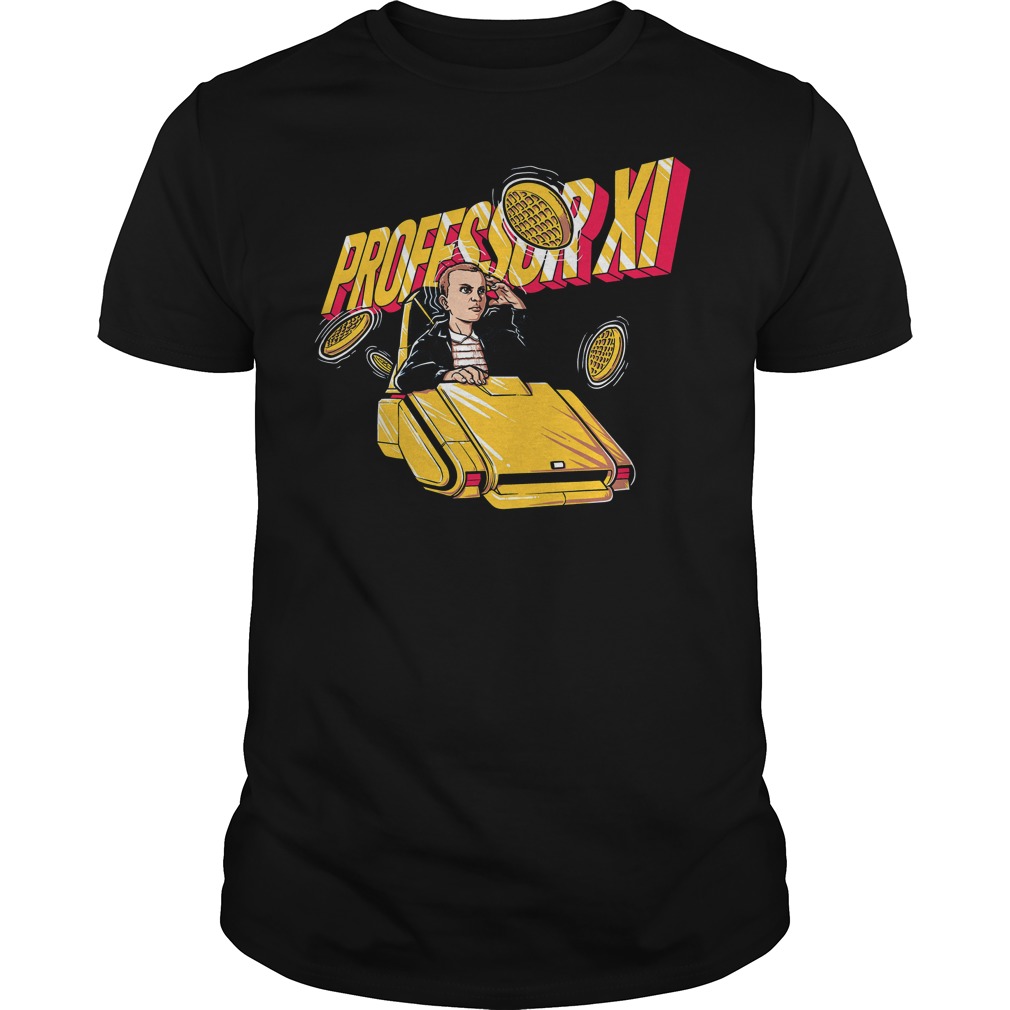 Stranger Things Vs Professor X X-Men And Professor Xi Eleven Shirt ...