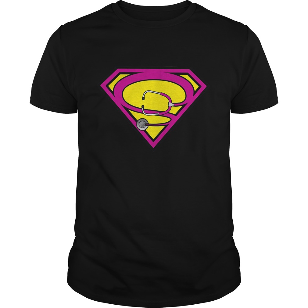 Superman And Nurse Symbol Shirt, Hoodie, Sweater, Longsleeve T-Shirt ...