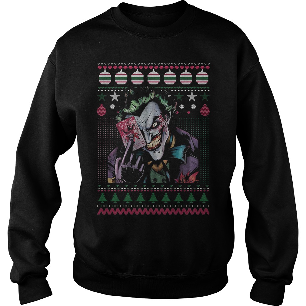Batman Ugly Sweater Christmas Gifts Joker Xmas Shirt, Hoodie, Sweater ...