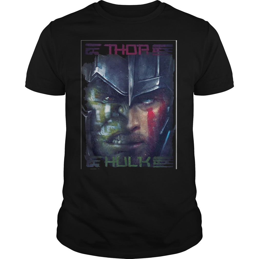 Thor Ragnarok Hulk Face To Face Symmetri Shirt, Hoodie, Sweater ...