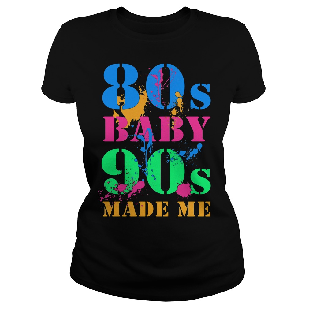 80s Baby 90s Made Me Vintage Retro Shirt - Kutee Boutique
