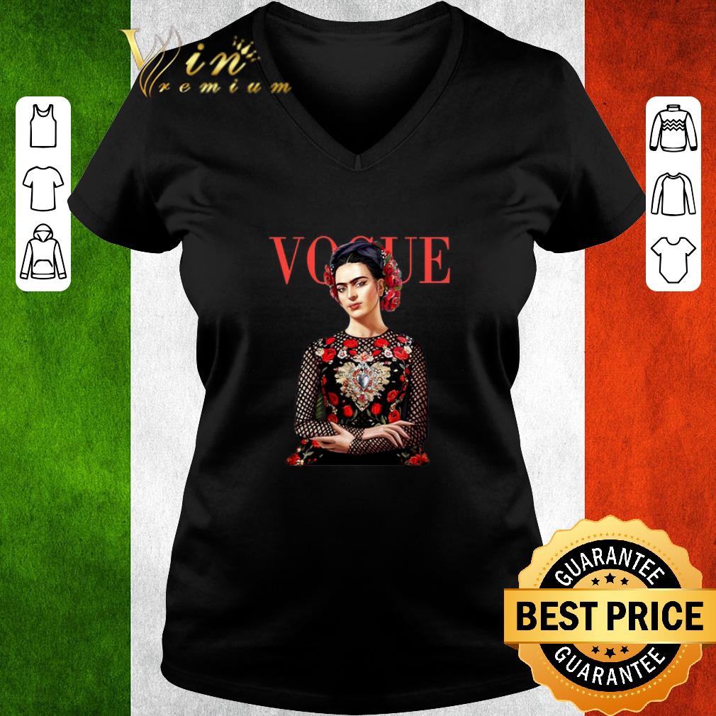 Pretty Frida Kahlo Vogue shirt - Kutee Boutique