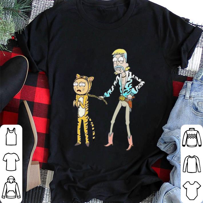 Top Tiger King Joe Exotic Rick And Morty Cosplay shirt - Kutee Boutique