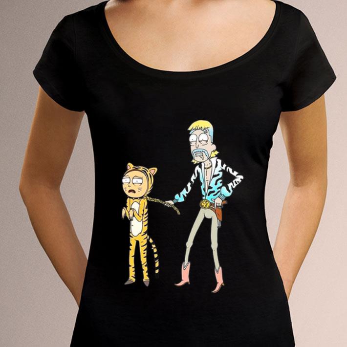Top Tiger King Joe Exotic Rick And Morty Cosplay shirt - Kutee Boutique