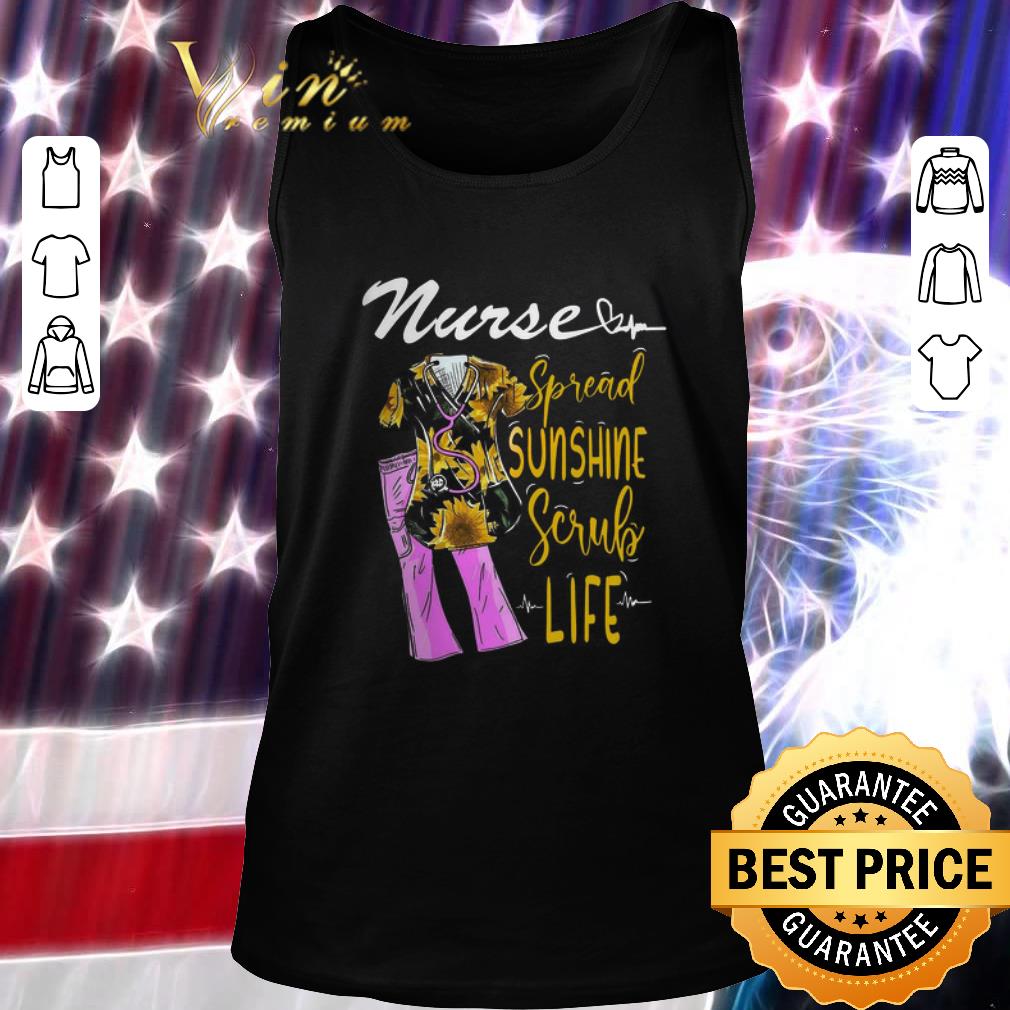 Top Nurse Spreach Sunshine Scrub Life shirt - Kutee Boutique