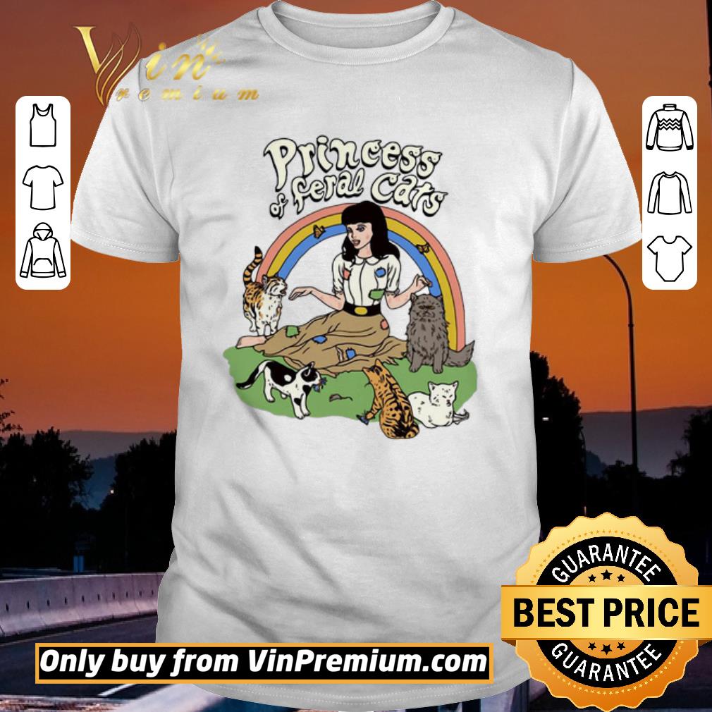 Official Princess Of Feral Cats shirt - Kutee Boutique