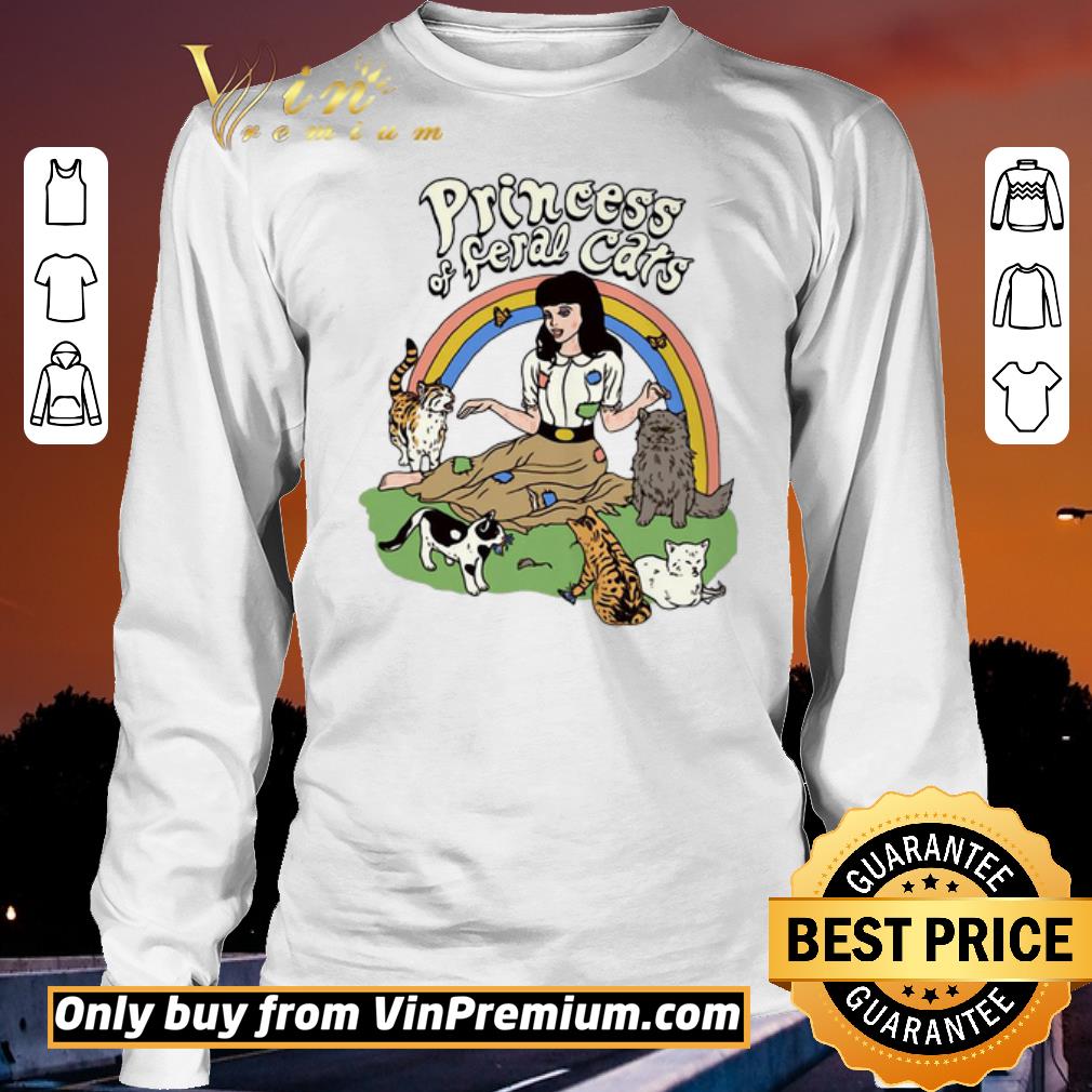 Official Princess Of Feral Cats shirt - Kutee Boutique