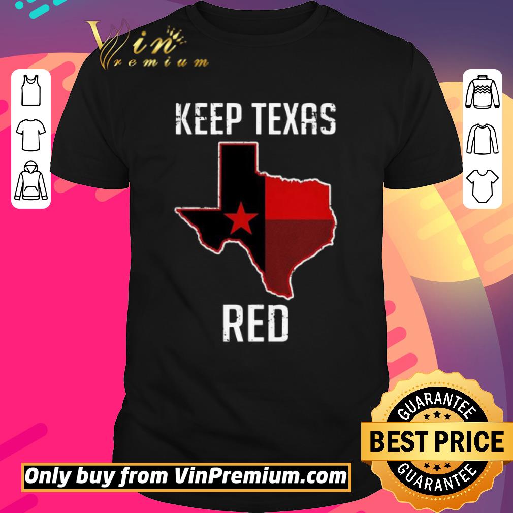 Official Keep Texas Red State Flag shirt - Kutee Boutique