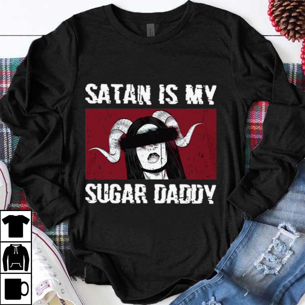 Pretty Satan Is My Sugar Daddy Satanism shirt - Kutee Boutique