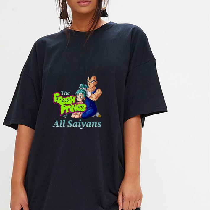 Pretty Vegeta The Fresh Prince Of All Saiyans Shirt - Kutee Boutique