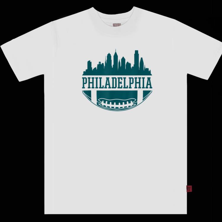 Nice Philadelphia Football Philly Skyline Eagle Vintage Shirt - Kutee ...