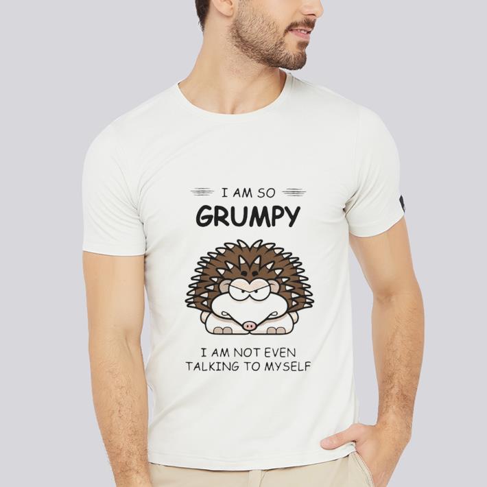 Top Hedgehog I Am So Grumpy I Am Not Even Talking To Myself shirt ...