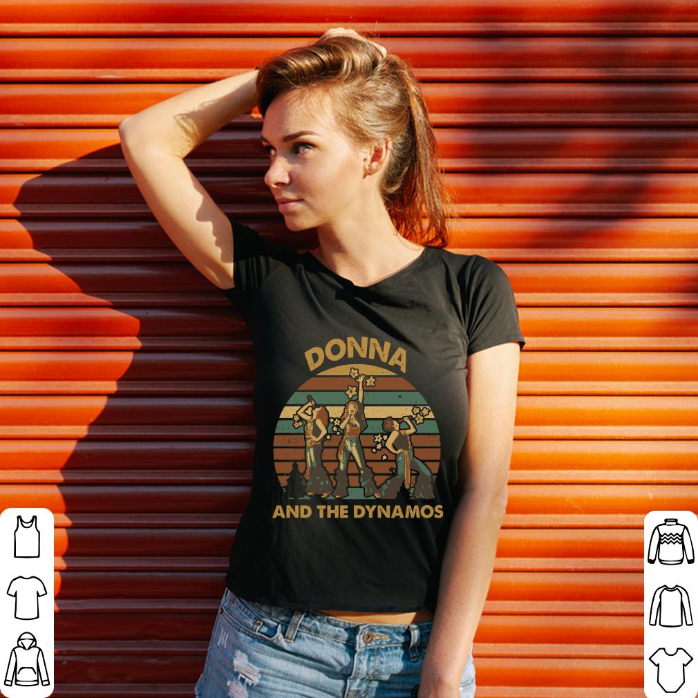 Original Sunset retro Donna and the dynamos shirt, hoodie, sweater ...