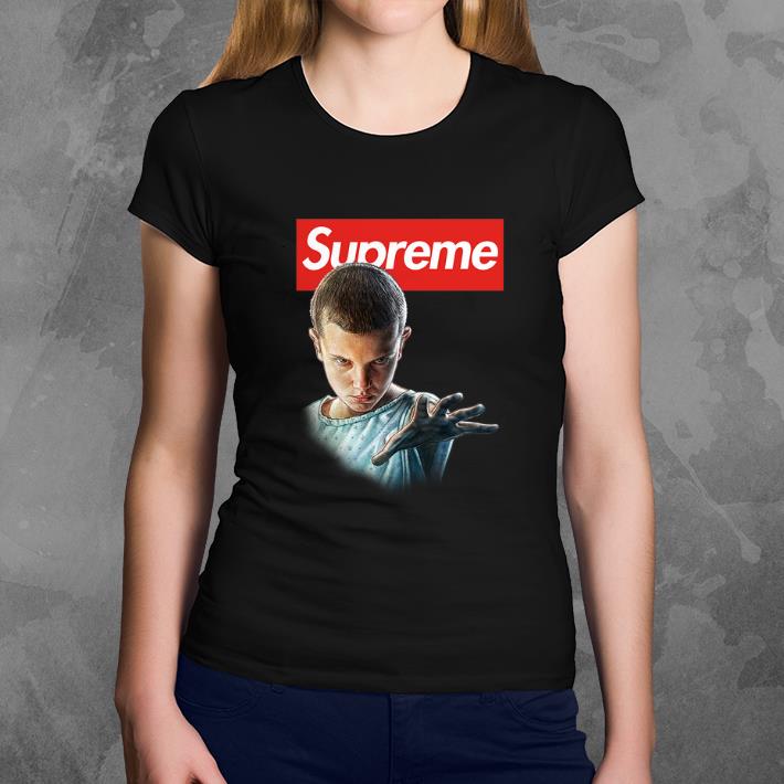 Nice Supreme Eleven Stranger Things shirt, hoodie, sweater, longsleeve ...