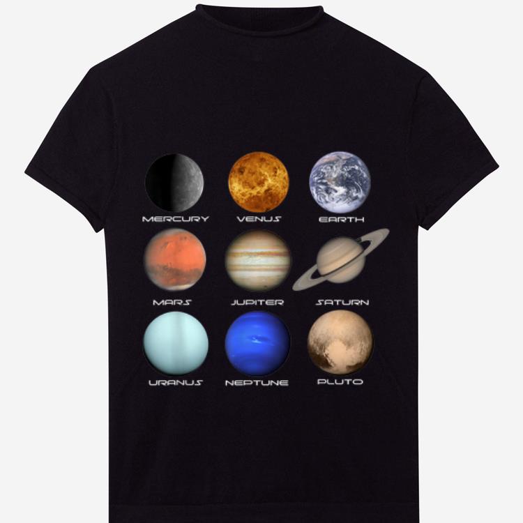 Original Planets Of The Solar System Space Lovers shirt, hoodie ...