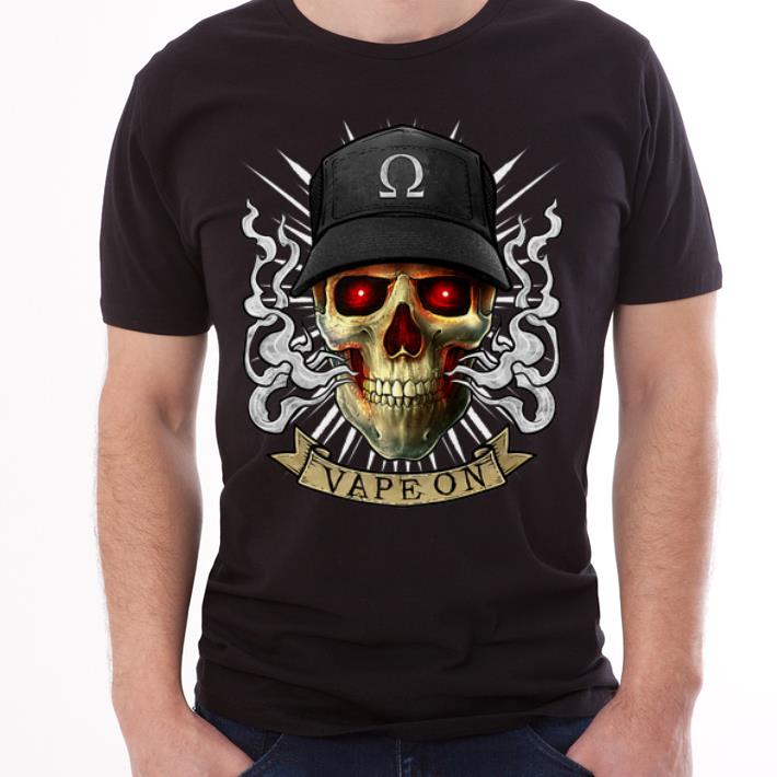 Pretty Vaping Skull E-Cigarette Cloud Chaser Vape shirt, hoodie ...