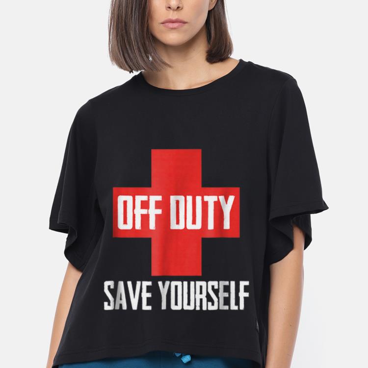 Top Off Duty Save Yourself Lifeguard Worker shirt, hoodie, sweater ...