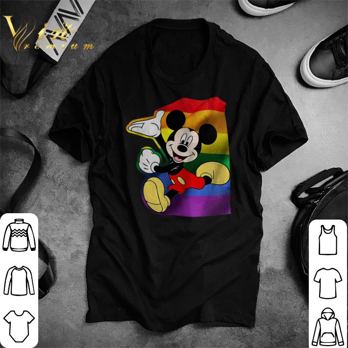 Premium LGBT Mickey Mouse shirt, hoodie, sweater, longsleeve t-shirt