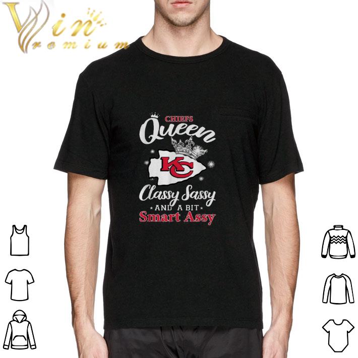 Top Kansas City Chiefs queen classy sassy and a bit smart assy shirt ...