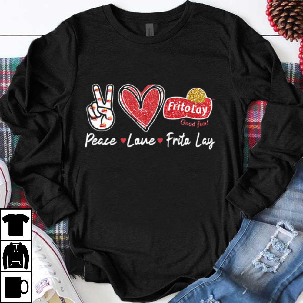 Hot Peace Love Frito Lay Good Fun shirt, hoodie, sweater, longsleeve t ...