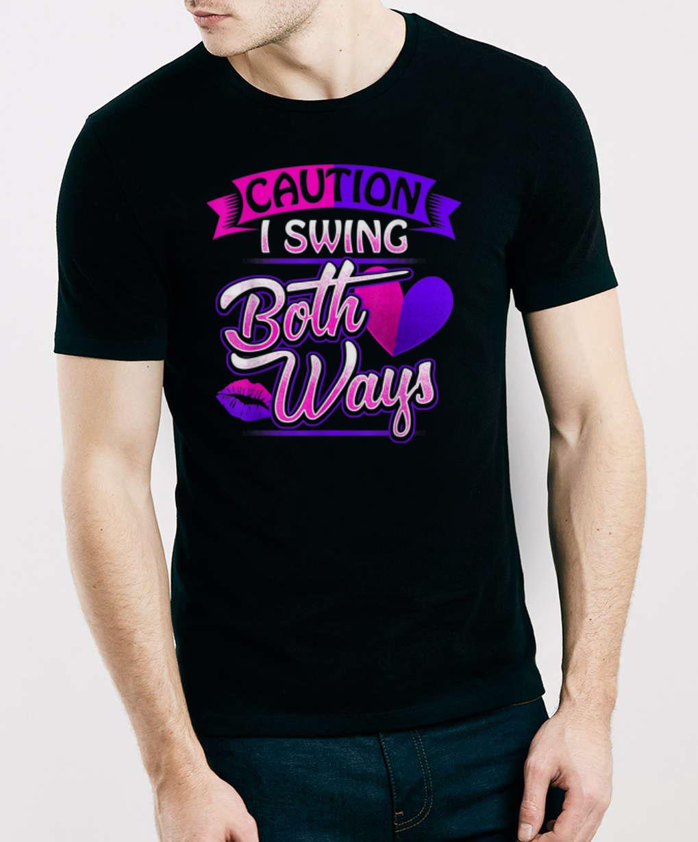 Premium Bisexual Pride Bi LGBT I Swing Both Ways LGBTQ Shirt, hoodie ...