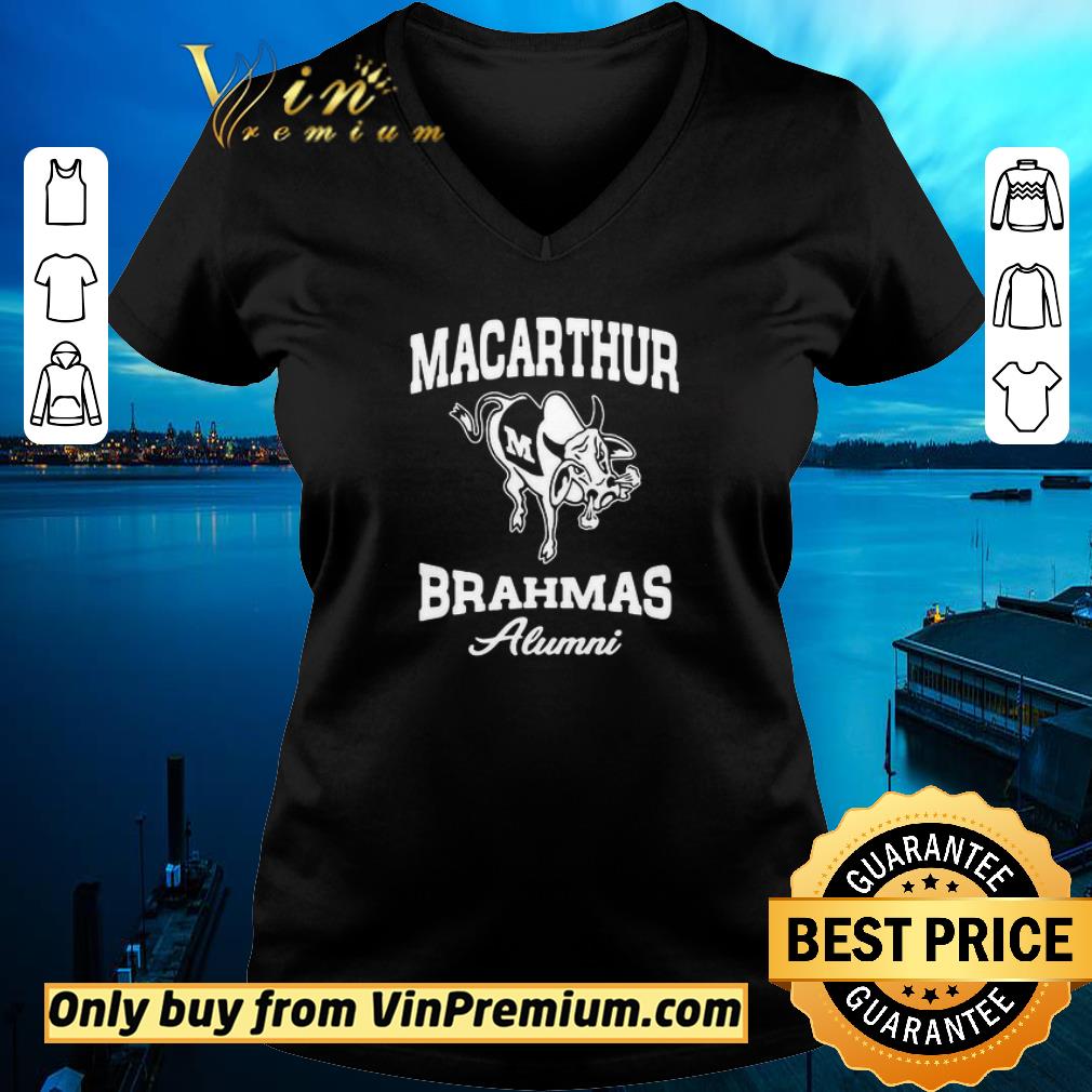 Original Macarthur brahmas alumni buffalo shirt, hoodie, sweater ...