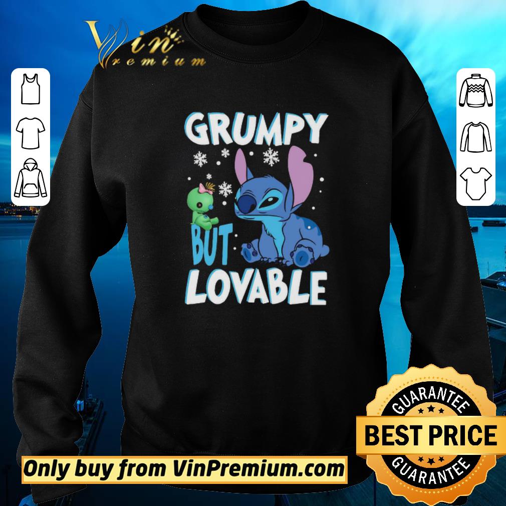 Top Stitch Grumpy But Lovable Snows shirt, hoodie, sweater, longsleeve ...