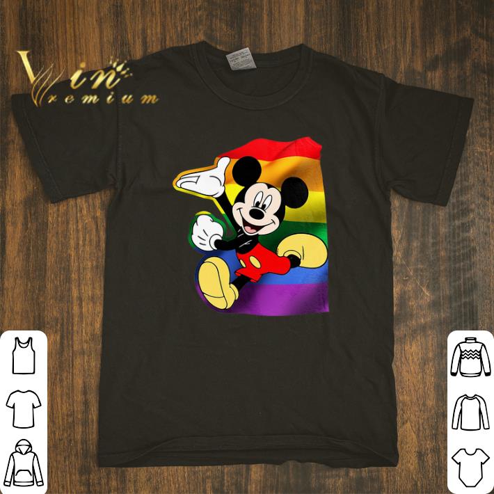 Top Mickey Mouse LGBT shirt, hoodie, sweater, longsleeve t-shirt