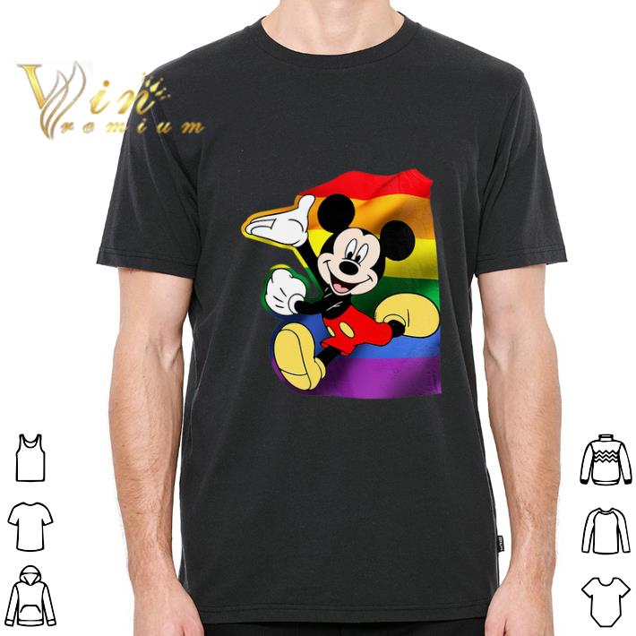 Top Mickey Mouse LGBT shirt, hoodie, sweater, longsleeve t-shirt