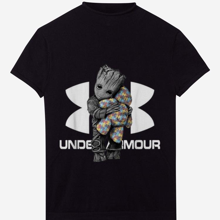 Original Under Armour Baby Groot Hug Teddy Autism Bear shirt, hoodie ...