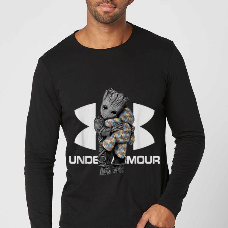Original Under Armour Baby Groot Hug Teddy Autism Bear shirt, hoodie ...